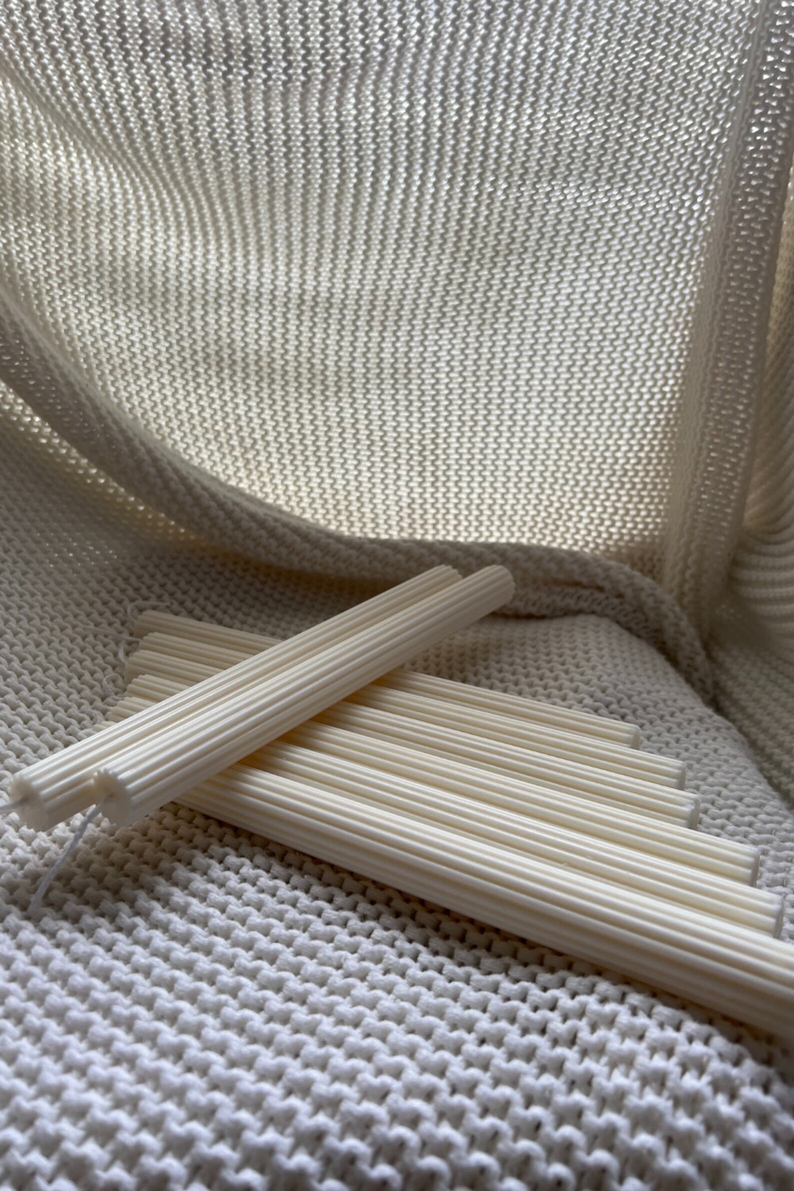 Bulk Taper Ribbed Pillar Candle | Bulk Minimalist Pillar Candle ...