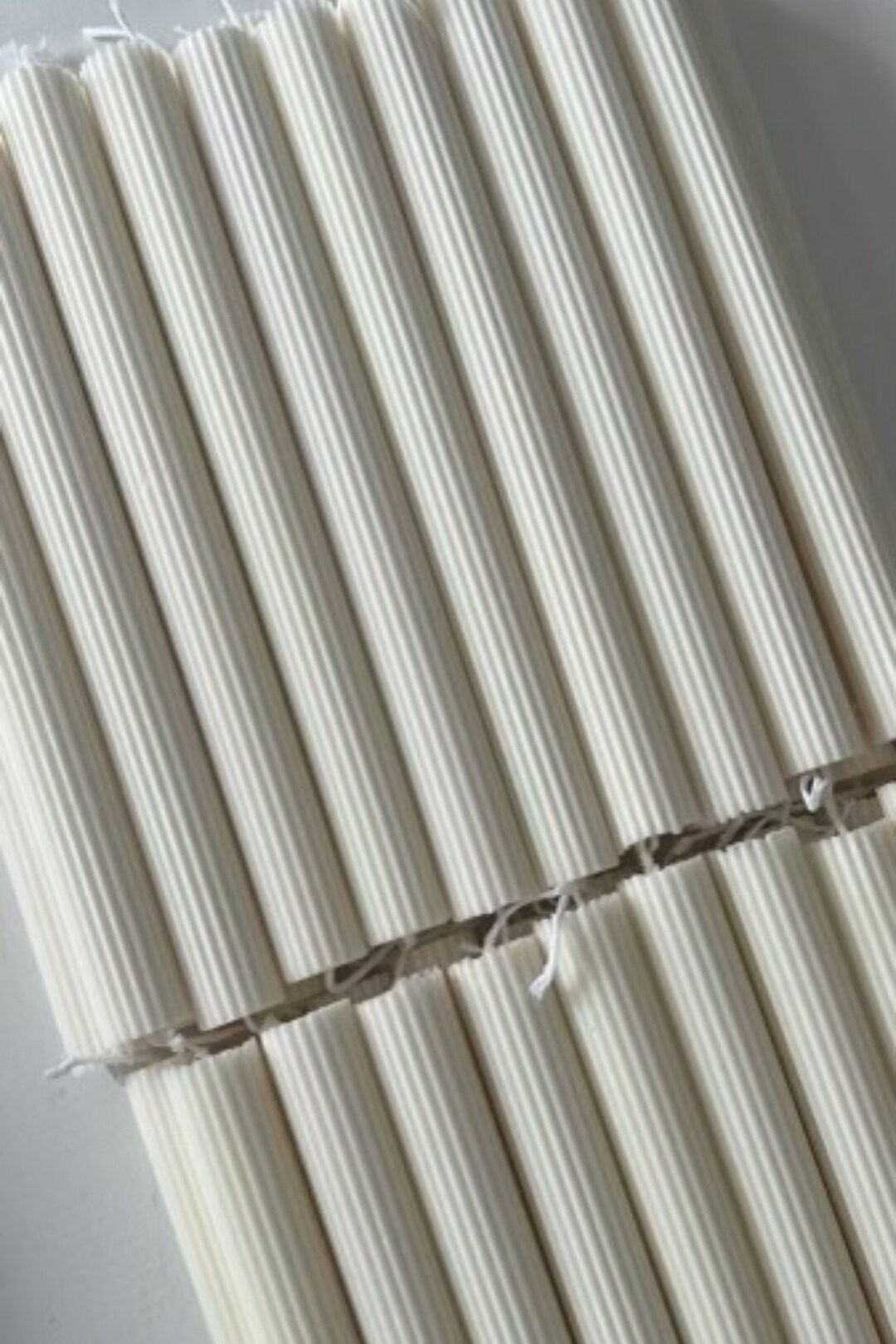 Bulk Taper Ribbed Pillar Candle | Bulk Minimalist Pillar Candle ...