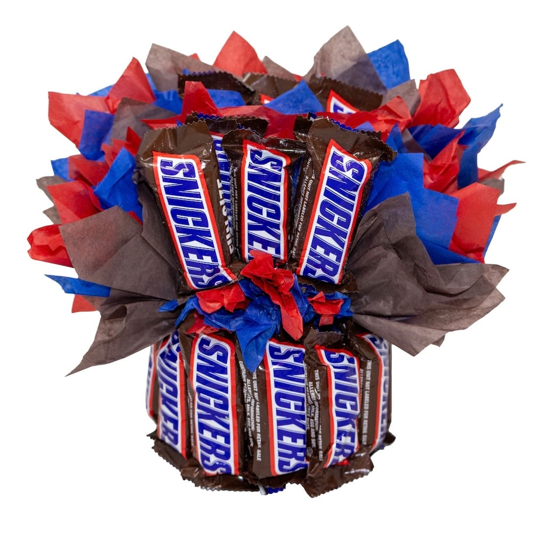Snack Size Snicker Candy Bar Arragment - Etsy