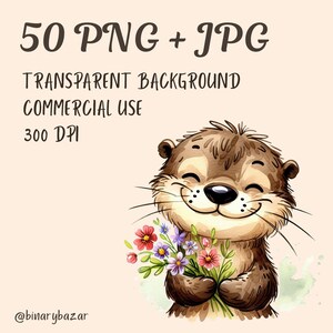 Cute Funny Spring Animals Clipart PNG – 50 Garden & Safari Animals ...