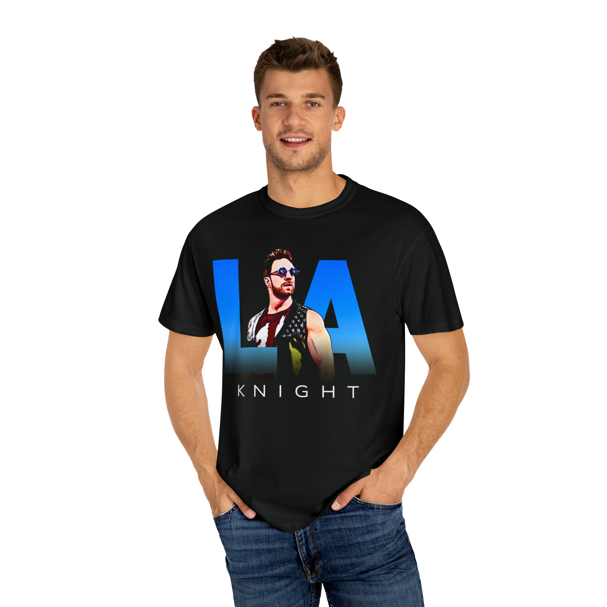 LA KNIGHT Shirt LA Knight Wrestling T-shirt La Knight Yeah T-shirt Let ...