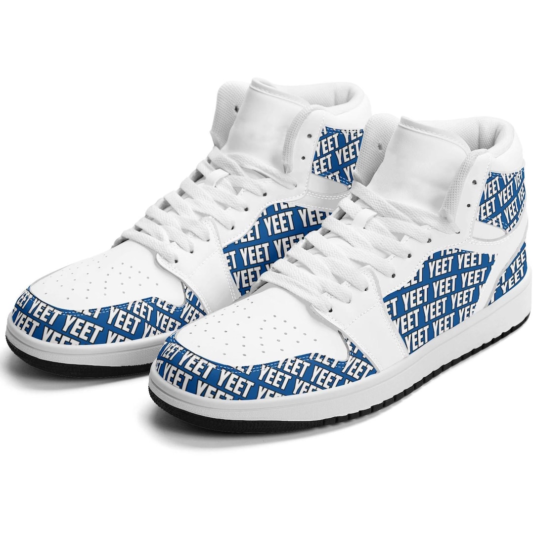 Jey Uso YEET High Top Wrestling Sneakers for Fans Custom Jey Uso ...