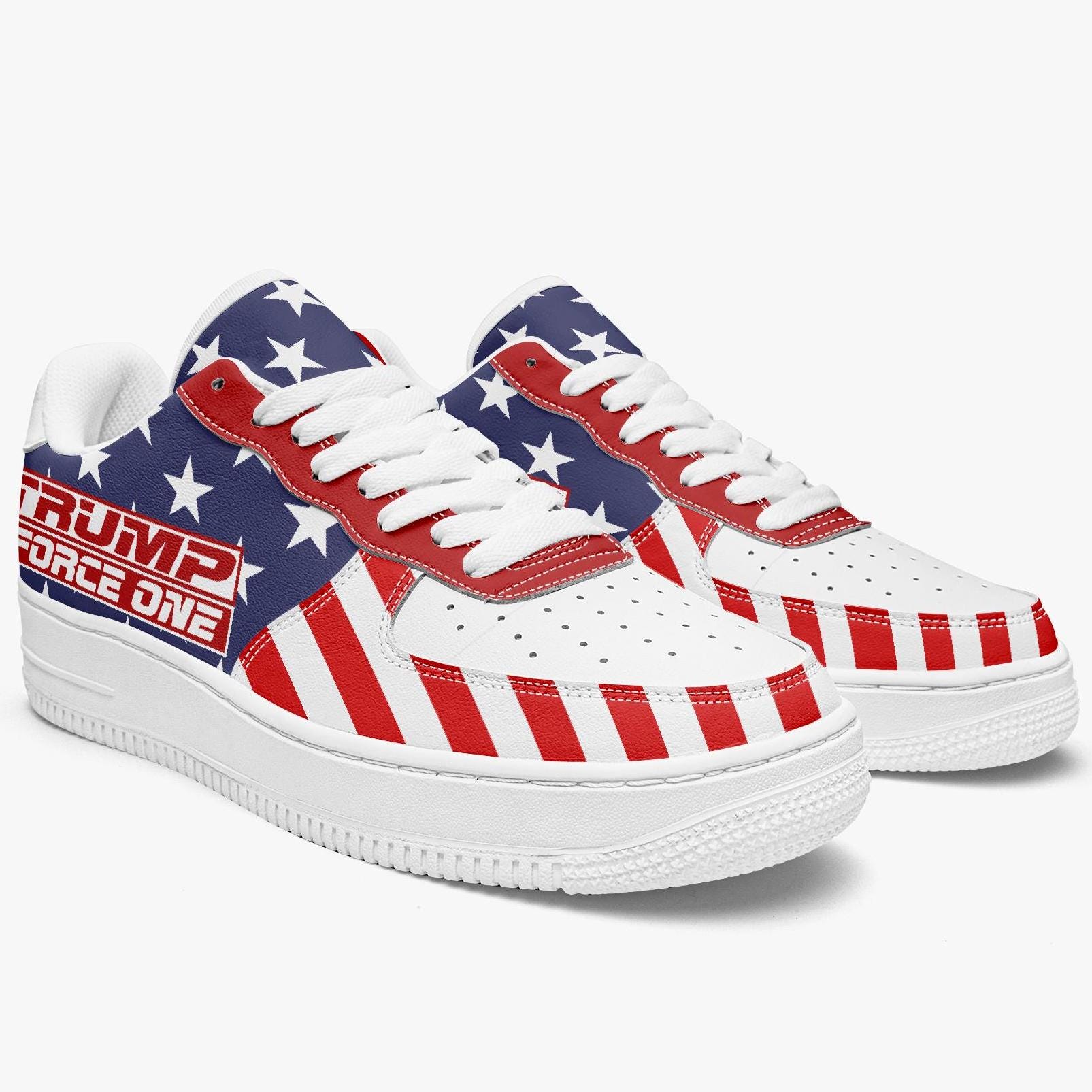 Donald Trump Sneaker Shoes Trump Force One Sneakers for Donald Trump ...