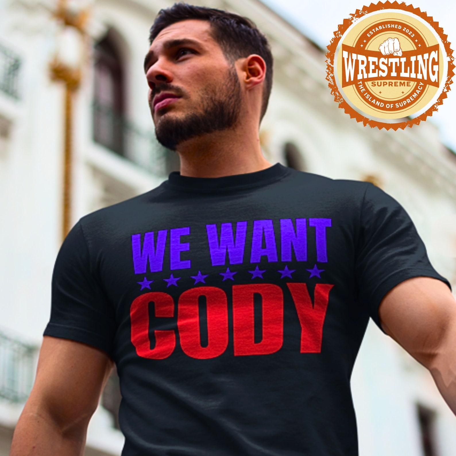 WE WANT CODY Wrestling Cody Rhodes T-shirt Wwe Cody Rhodes American ...