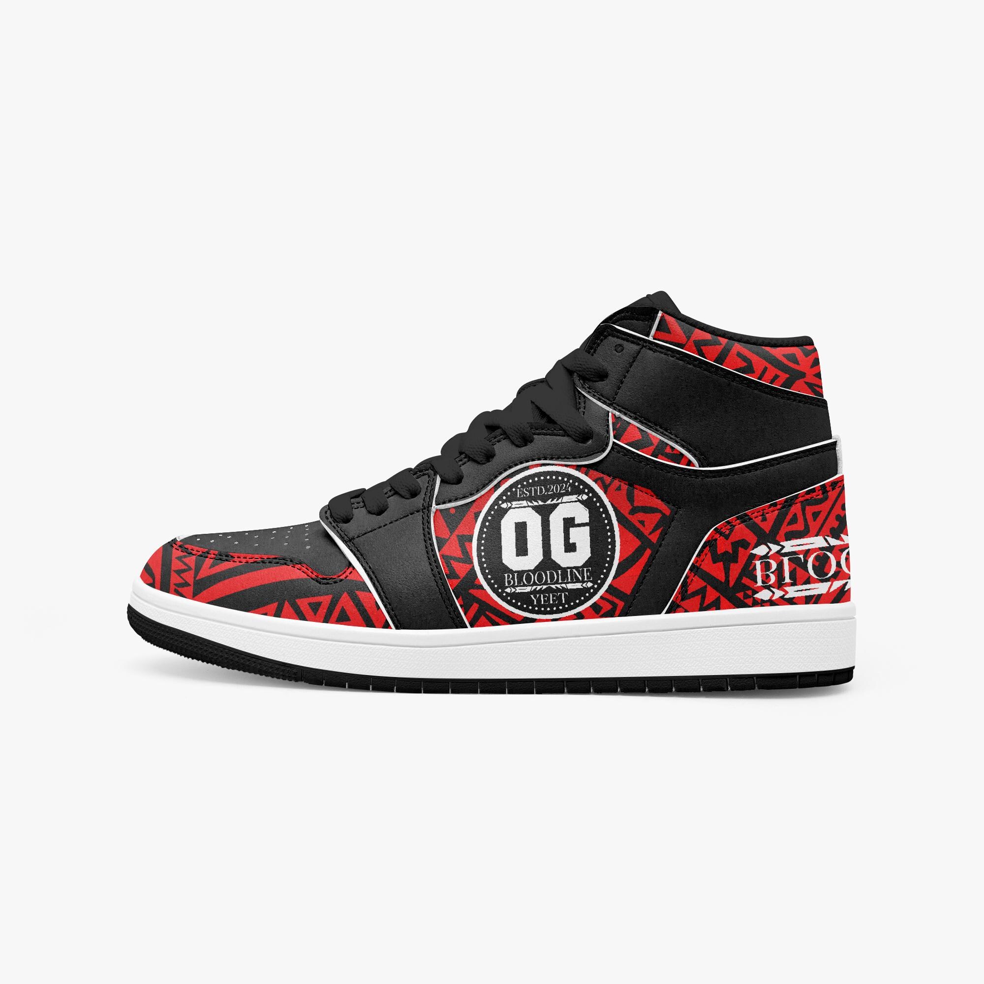 OG Bloodline Wrestling YEET Shoes the Bloodline Wrestling Sneakers OTC ...
