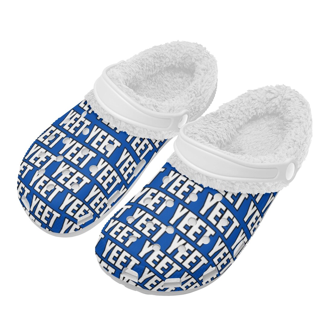 Main Event Jey Uso Ucey Yeet Wrestling Yeet Patterned Winter Crocs Gift ...