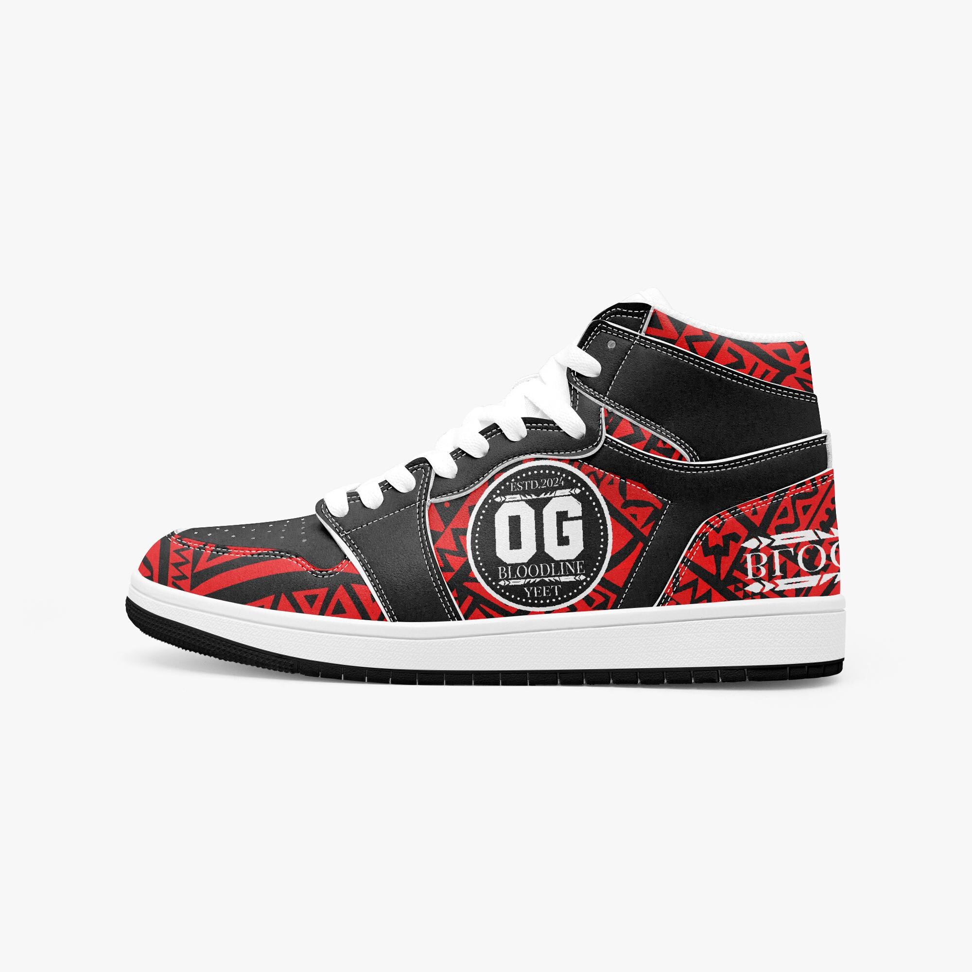 OG Bloodline Wrestling YEET Shoes the Bloodline Wrestling Sneakers OTC ...