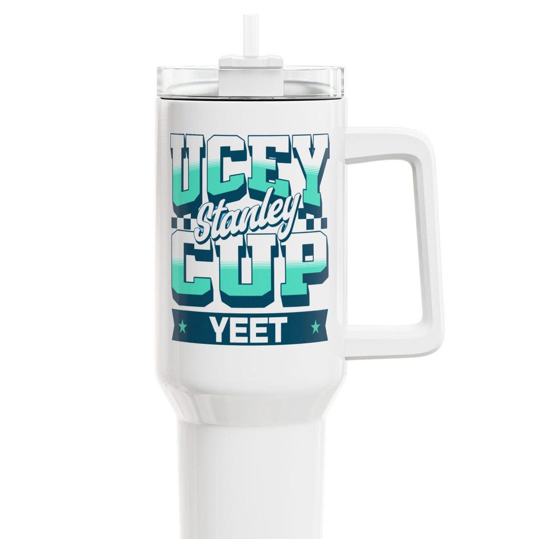 Wrestling Ucey Blue Stanley Cup Jey YEET Wrestling Bottle Gift for ...