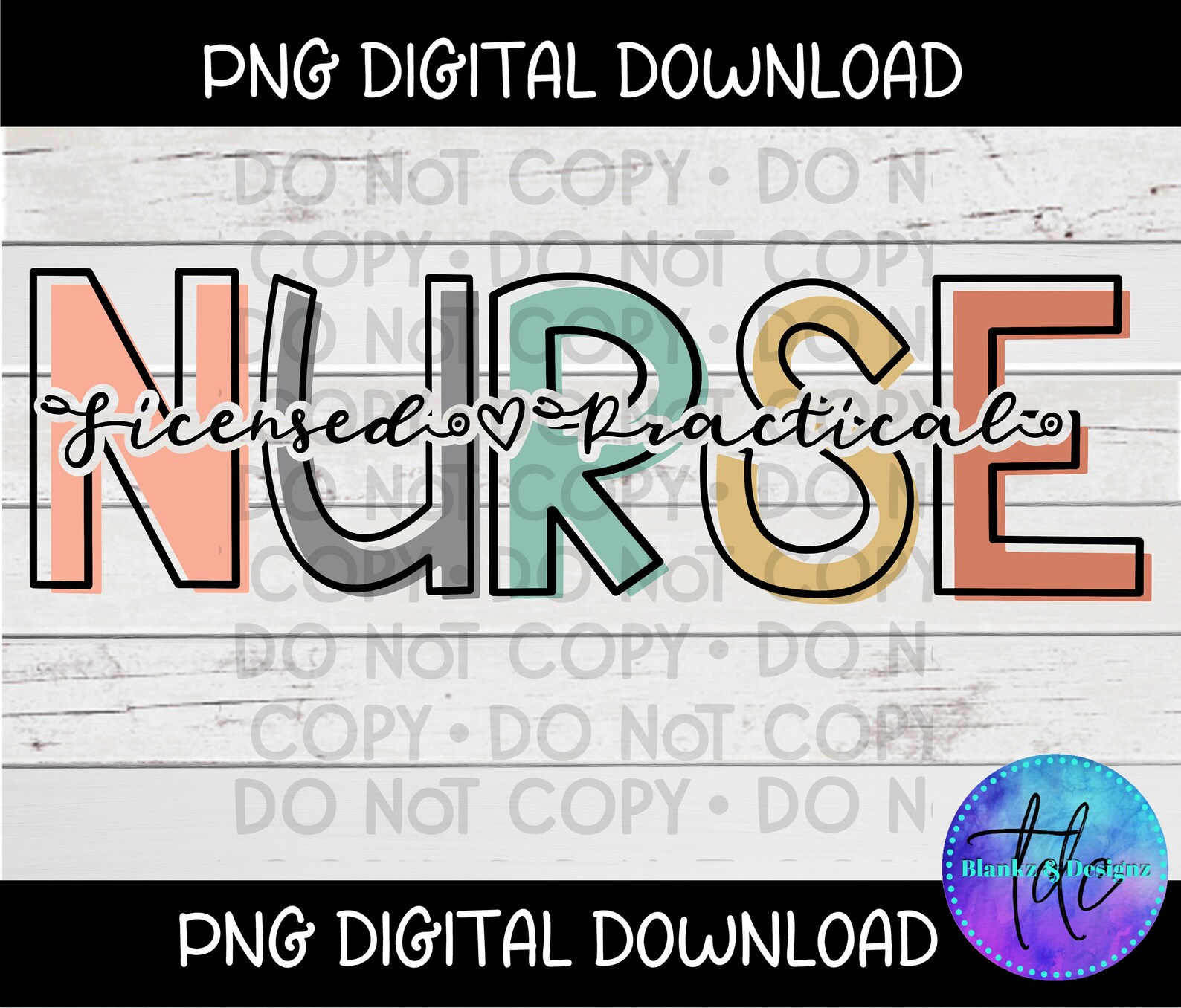 LPN Nurse Boho Sublimation Png, Nurse Sublimation Design Png, Nurse Png ...