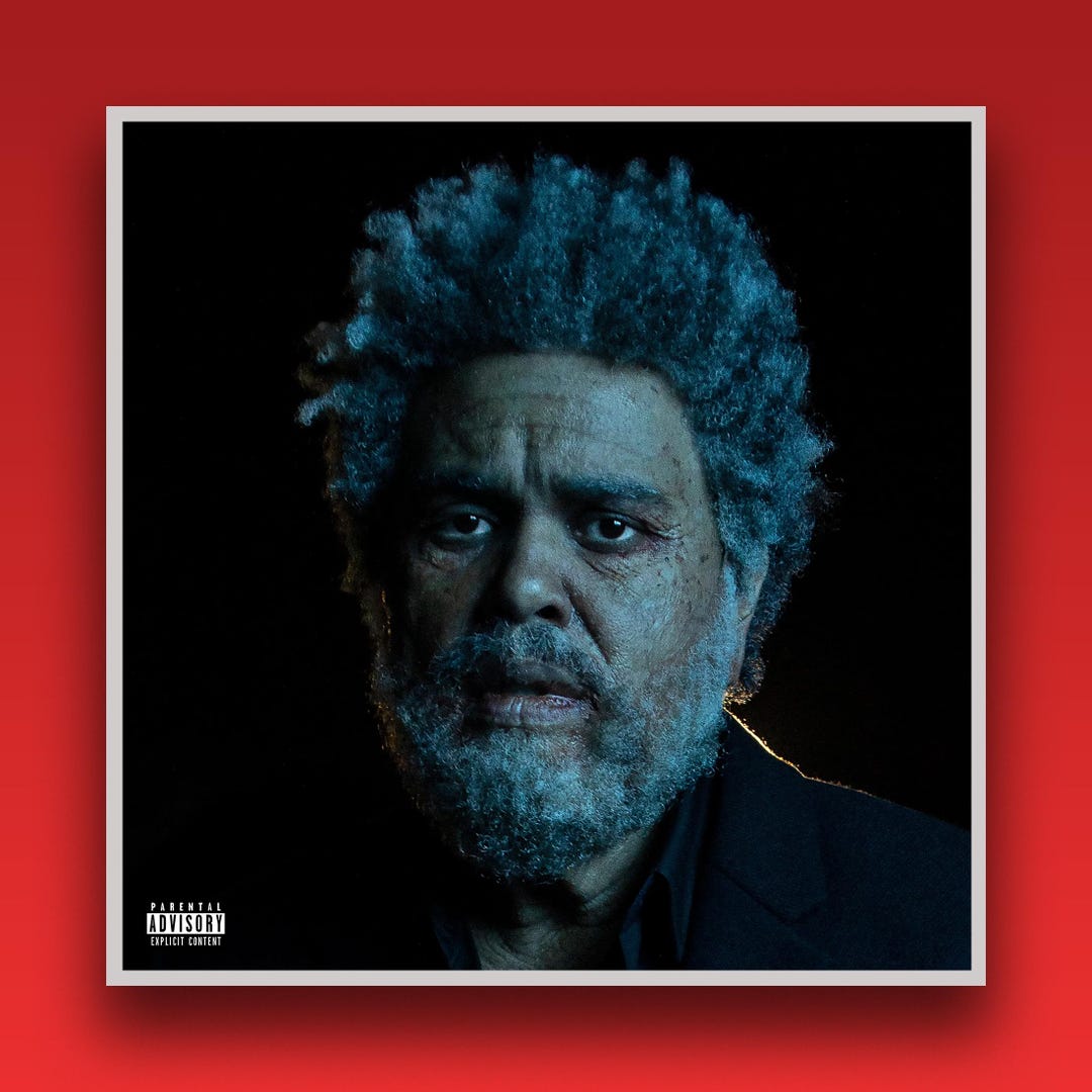 The Weeknd Dawn FM Poster - Synthwave Album Wall Art - 30x30 Cm Digital ...