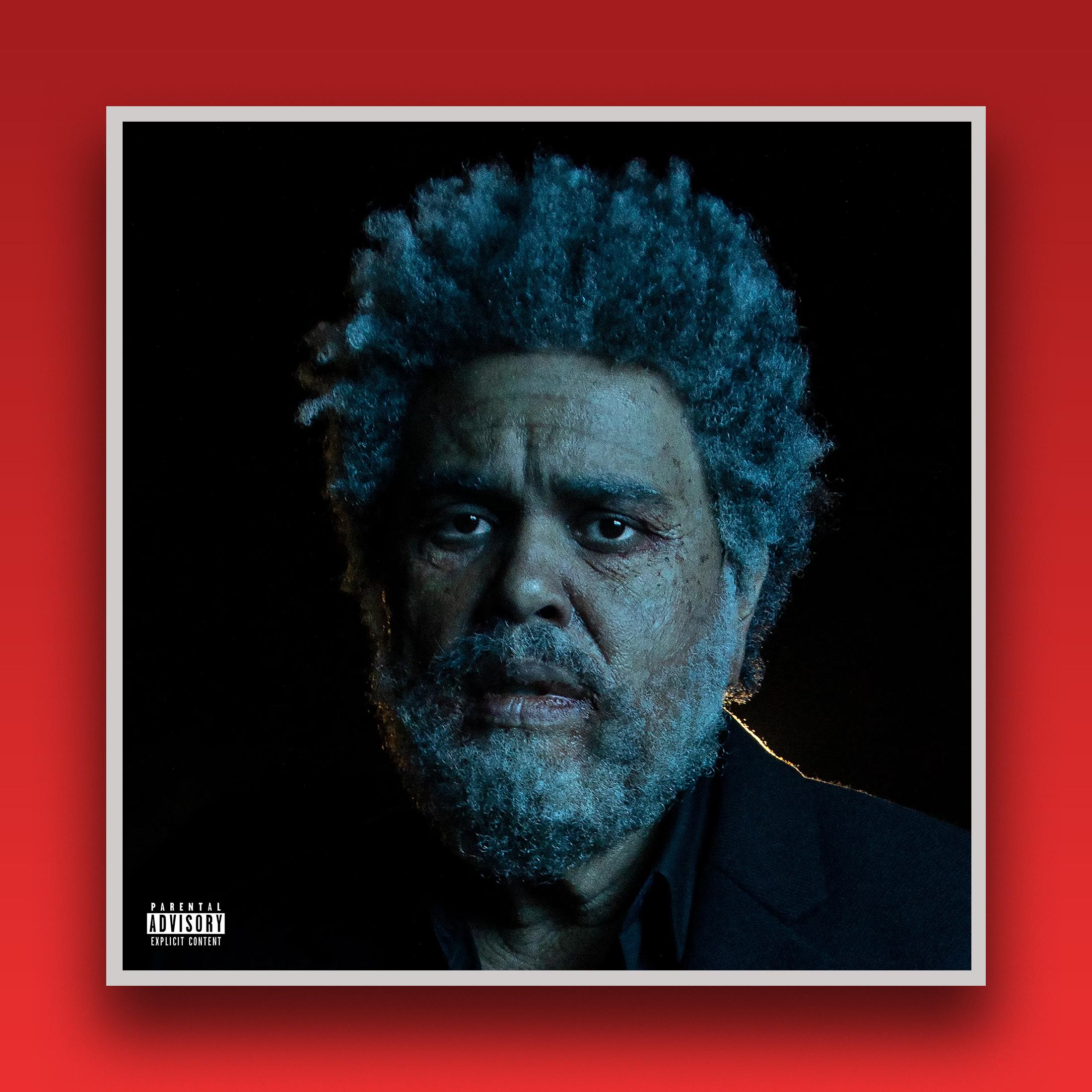 The Weeknd Dawn FM Poster - Synthwave Album Wall Art - 30x30 Cm Digital ...