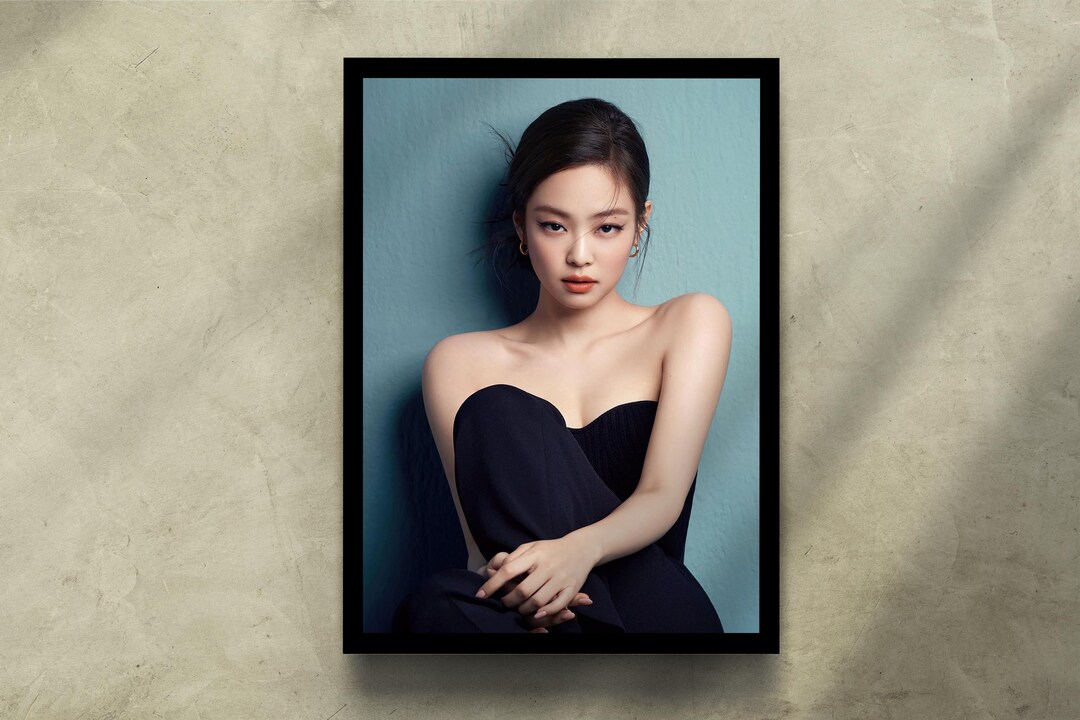 Jennie Blackpink Poster – Kpop Digital Wall Art – Jennie Aesthetic ...