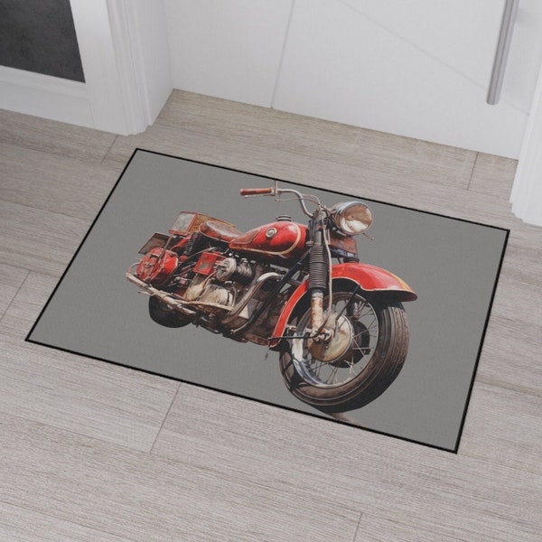 Motorcycle Rug - Etsy