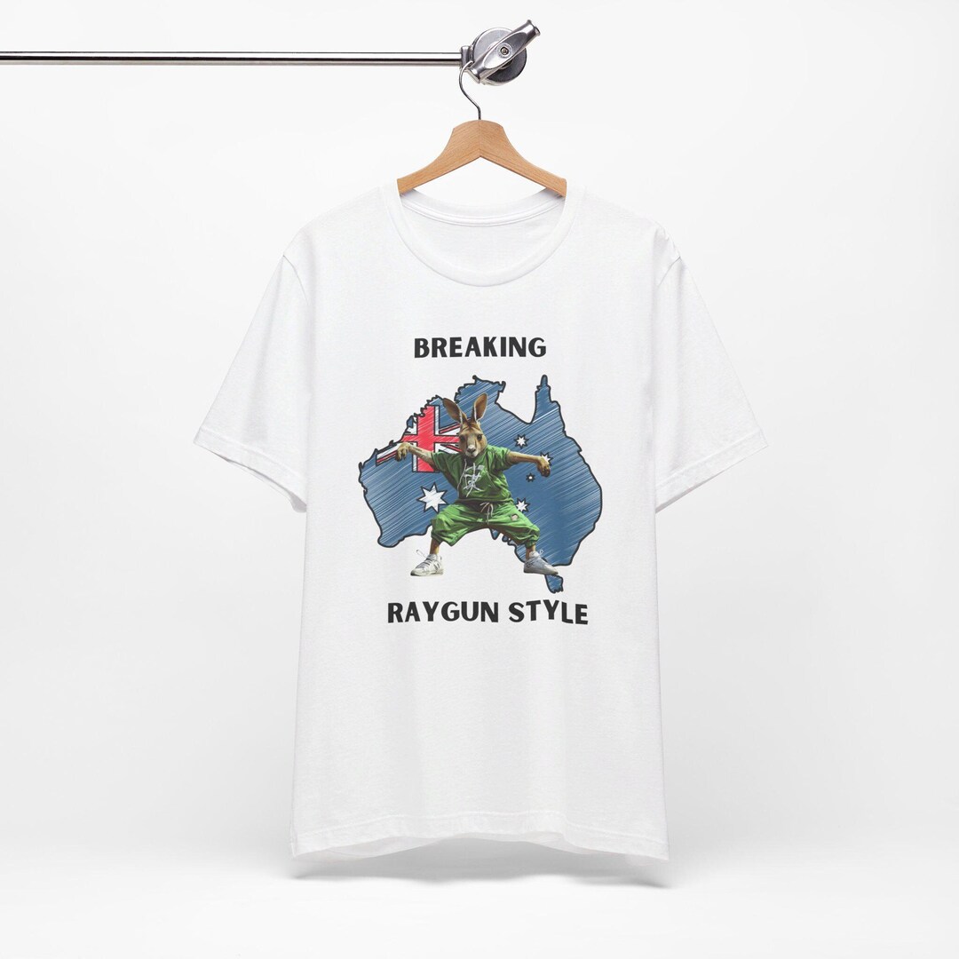 Raygun Break Dancer, Raygun Shirt, Ray Gun, Raygun, Kangaroo, Kanga Roo ...