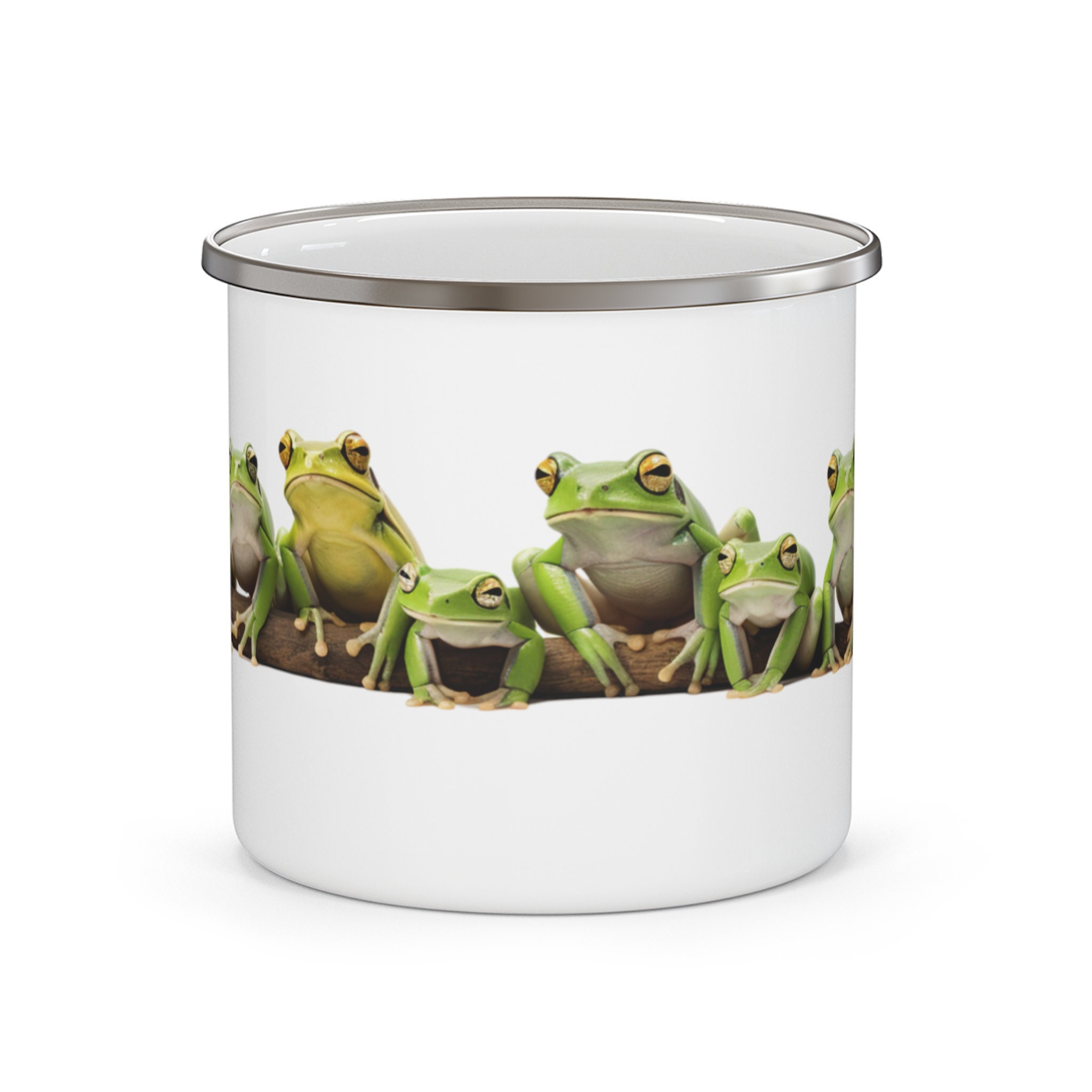 Frog Camping Mug, Frog Coffee Mug, Frog Fan Gift, Frog Funny, Frog ...