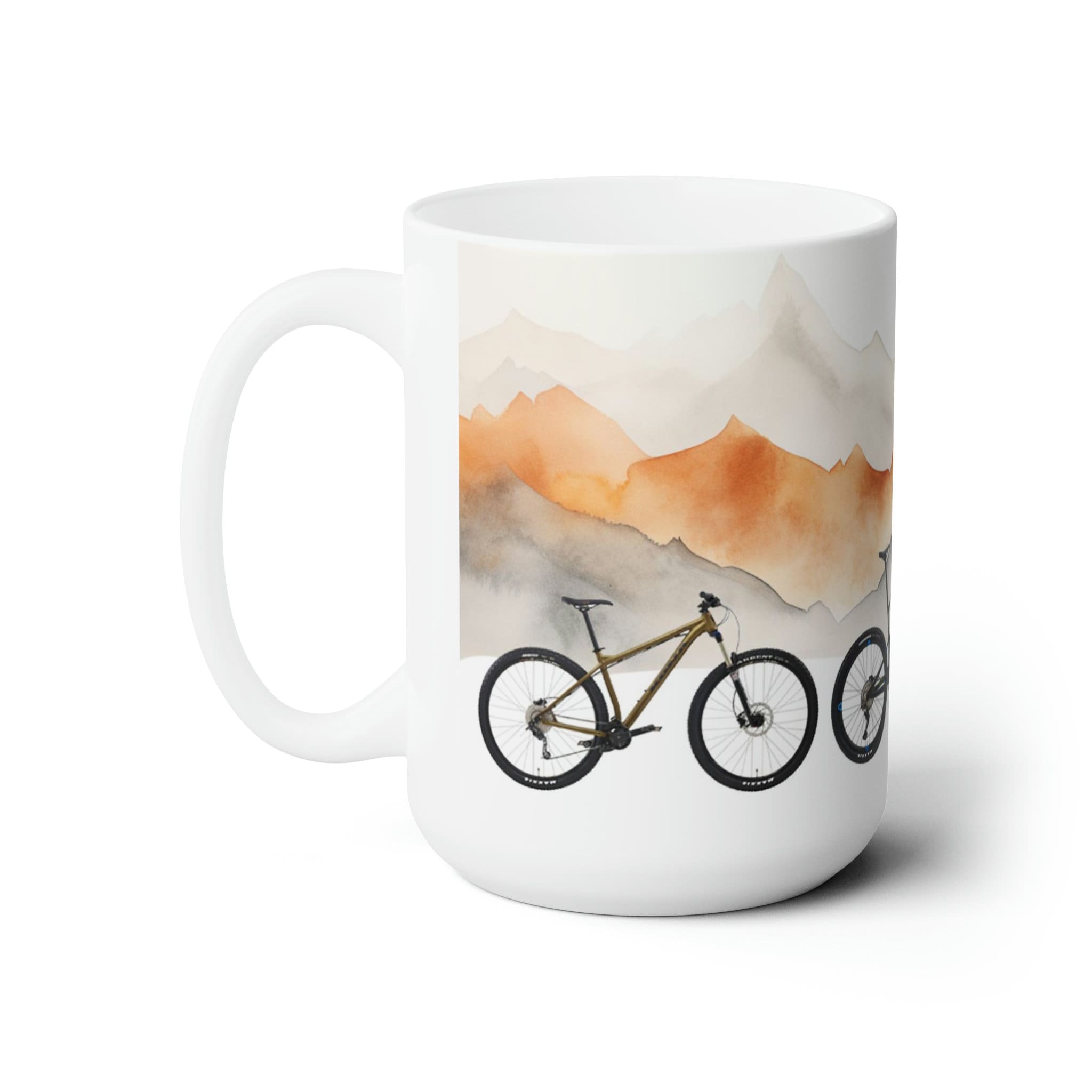 Mountain Bike Mug, Bike Mug, Bike Mug, Mountain Bike Print, Mountain ...