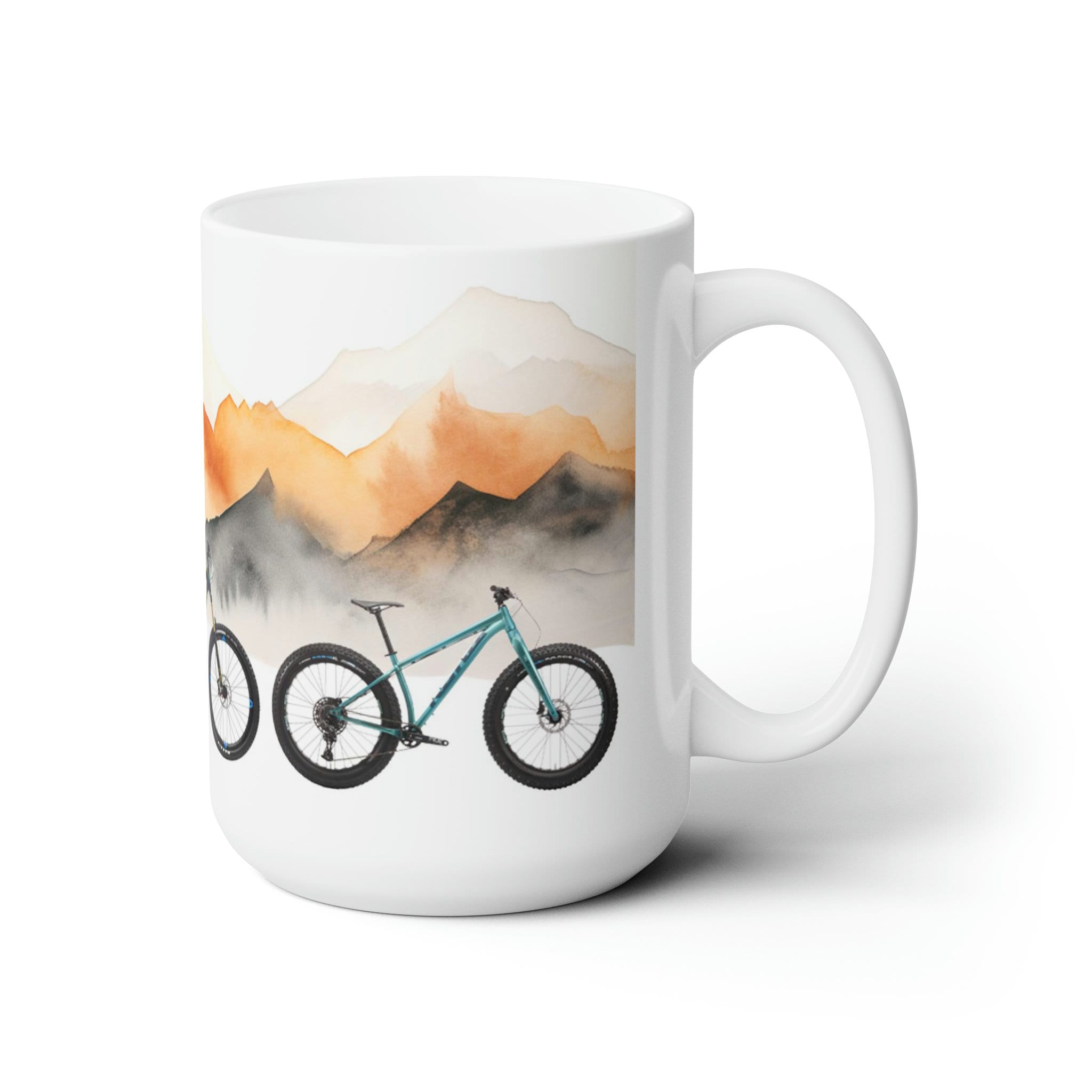 Mountain Bike Mug, Bike Mug, Bike Mug, Mountain Bike Print, Mountain ...