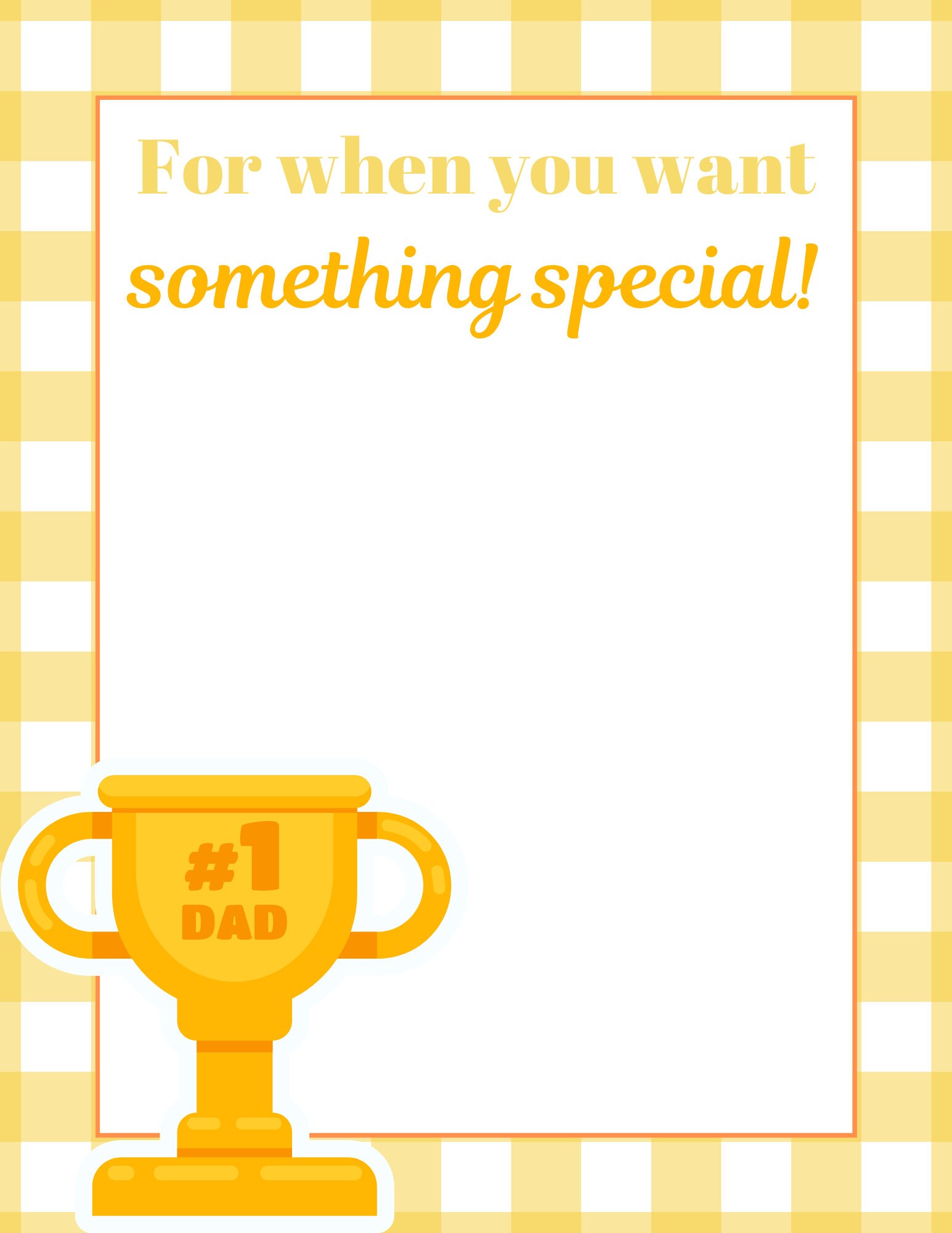 Dad Gift Card Book, Printable and Personalized for Father's Day ...