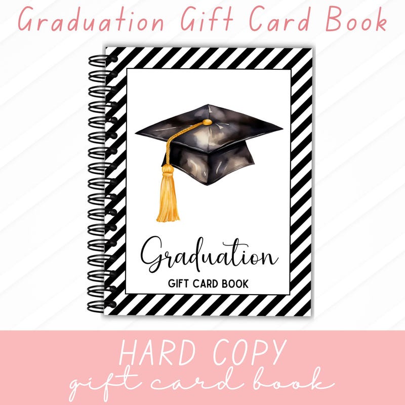 Gift Card Book for Graduate - 60+ Gift Ideas for 2025