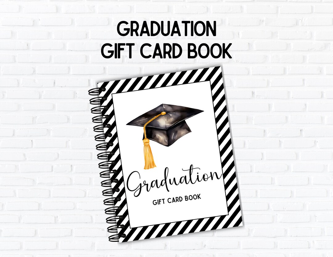 Graduation Gift Card Book Unique Keepsake for Graduates Soft Copy ...