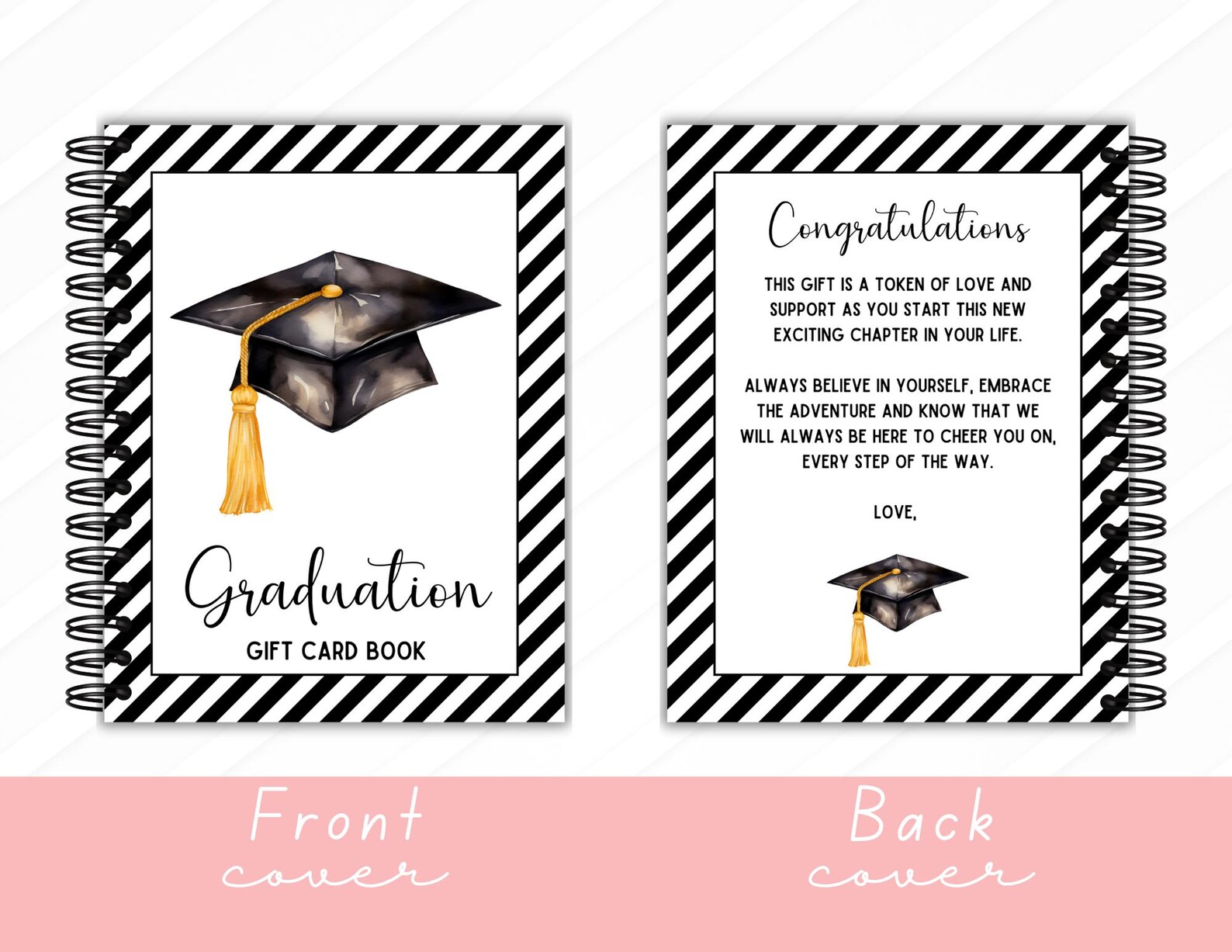 Graduation Gift Card Book - Unique Keepsake for Graduates! Soft Copy ...