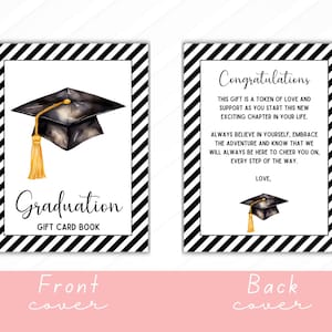 Graduation Gift Card Book - Unique Keepsake for Graduates! Soft Copy ...