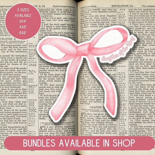 Preppy Bow Decal - Etsy