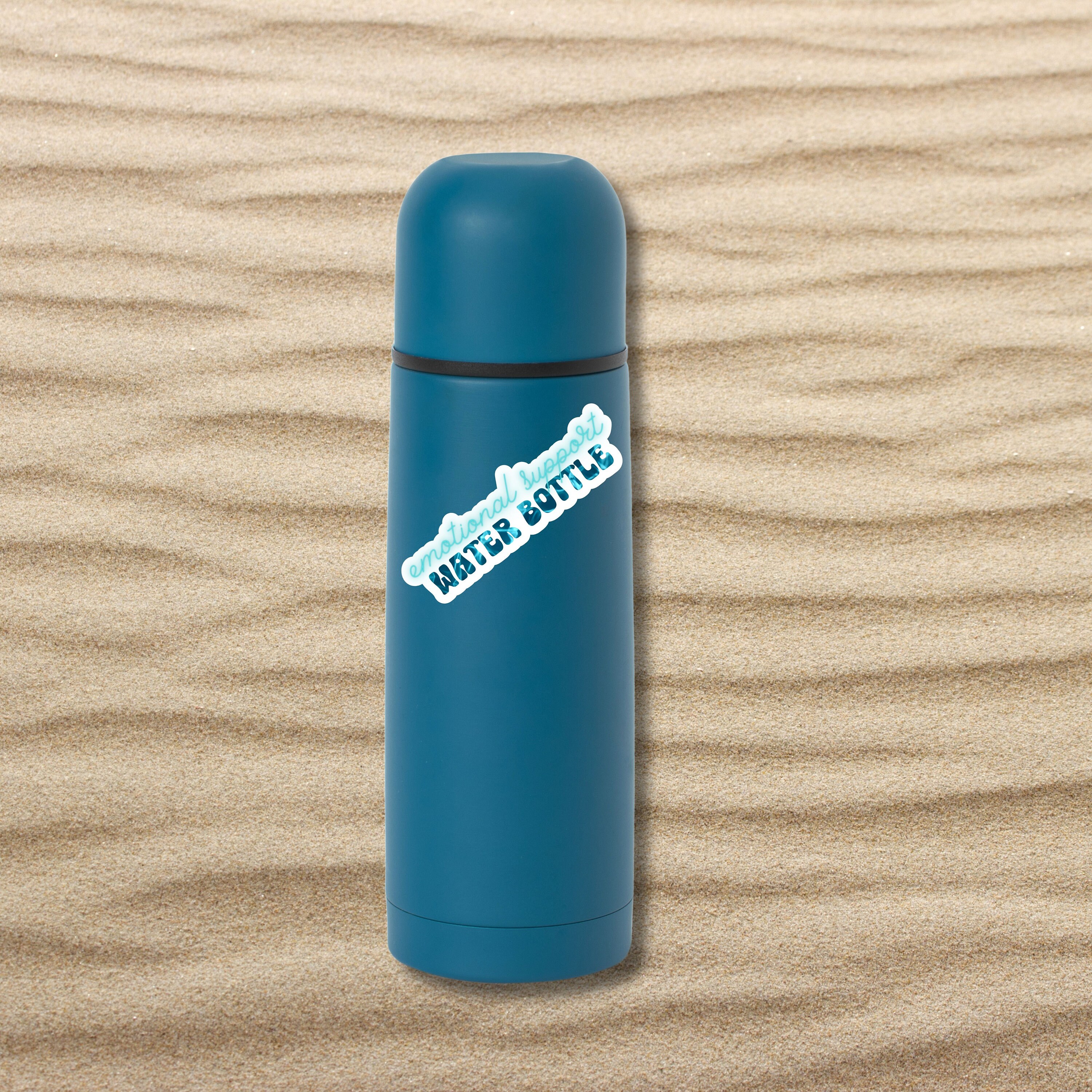 Emotional Support Water Bottle Decal, Funny Sticker, Stanley Sticker ...