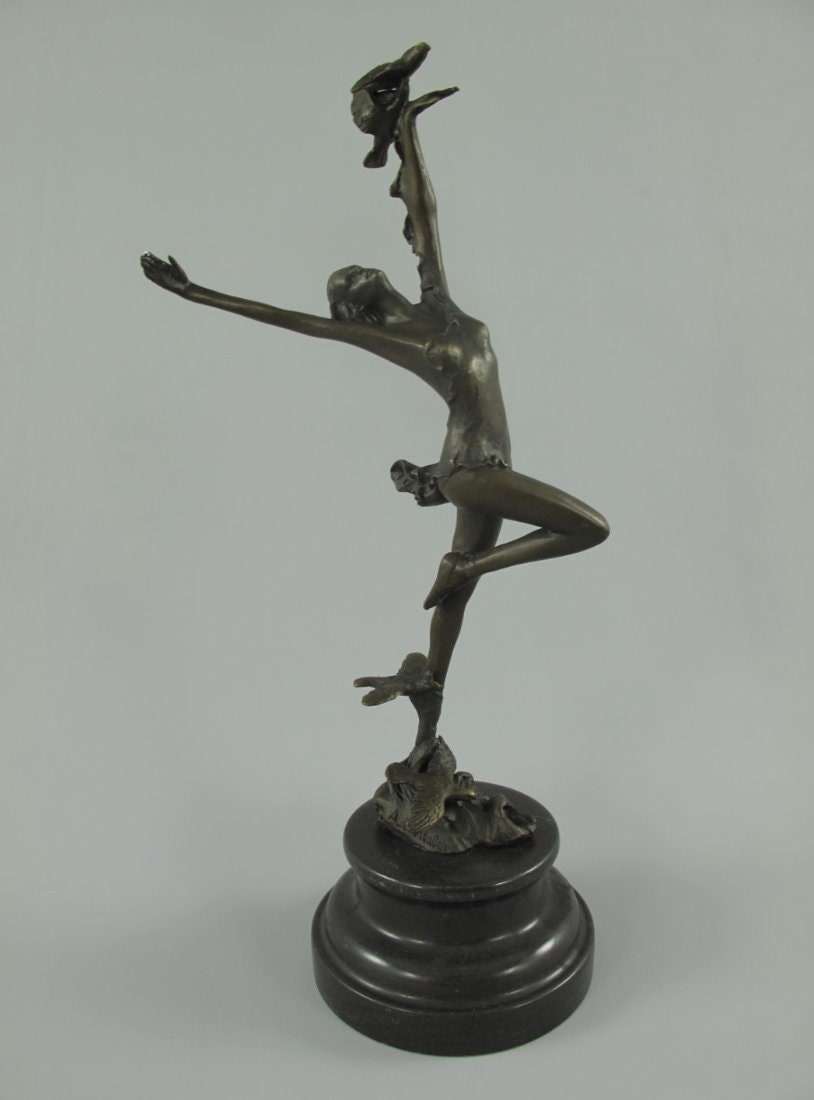 Bronze Dancer Sculpture - Etsy