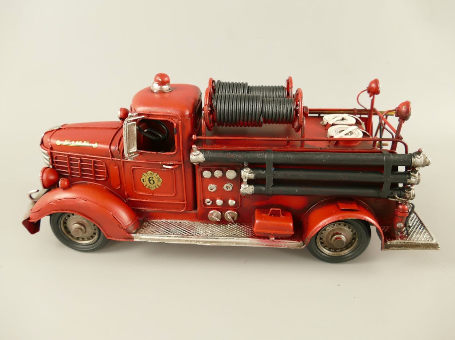 Classic Fire Engine in Antique Iron Finish - Etsy
