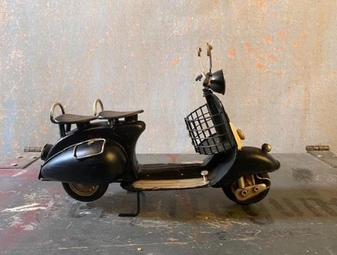 Vintage Iron Scooter, Good Idea for a Gift - Etsy