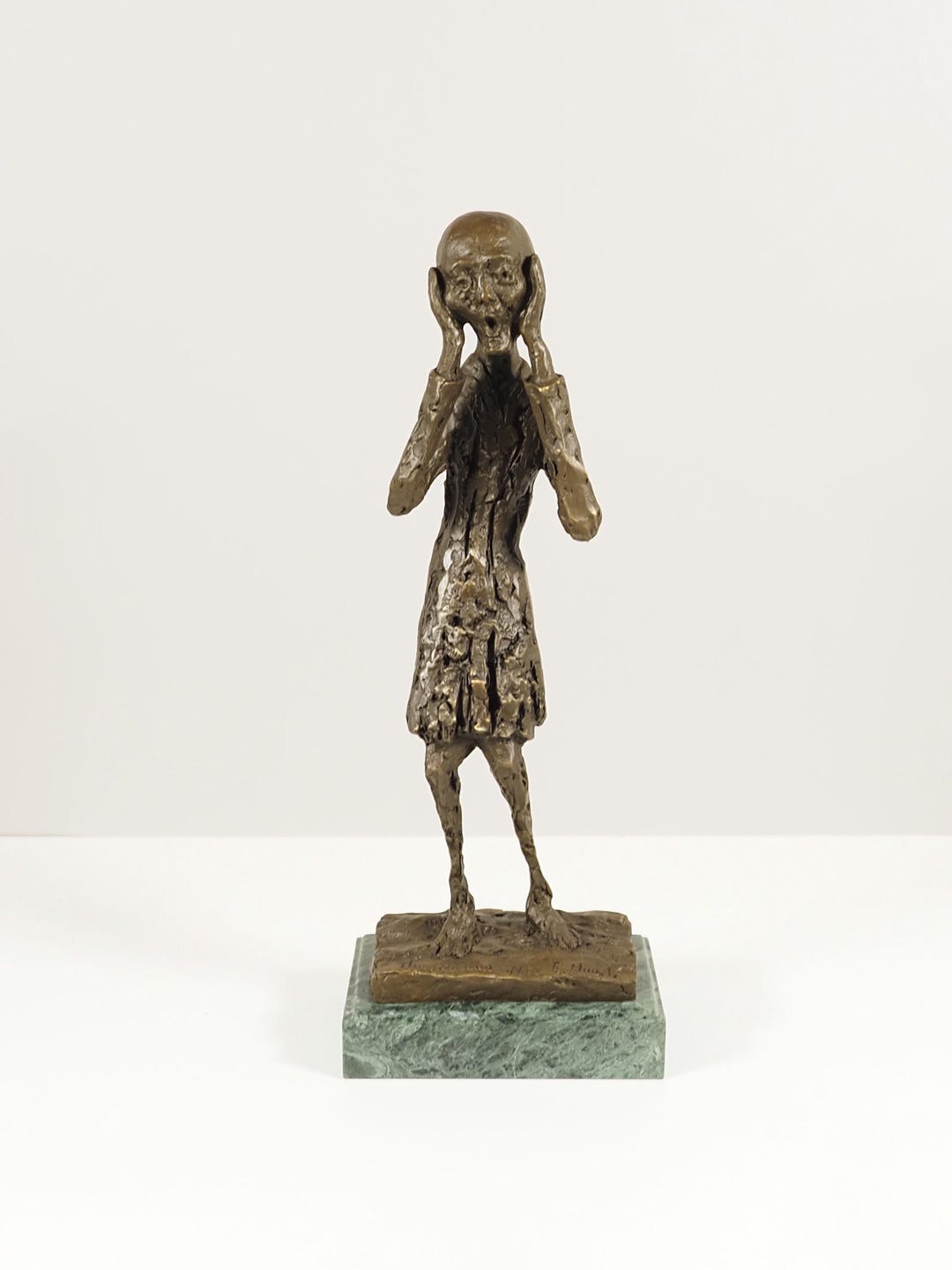 A Bronze Sculpture of the Scream – “silent Echo of the Soul ...