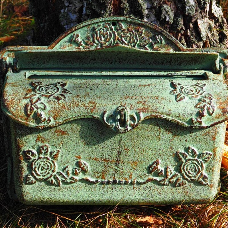Vintage Mailbox - Etsy