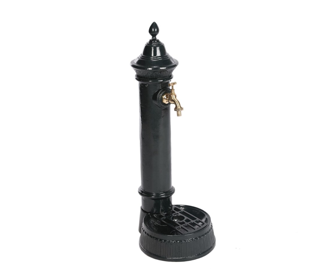 Garden Hydrant With Faucet Water Source, Water Pump Garden Fountain ...