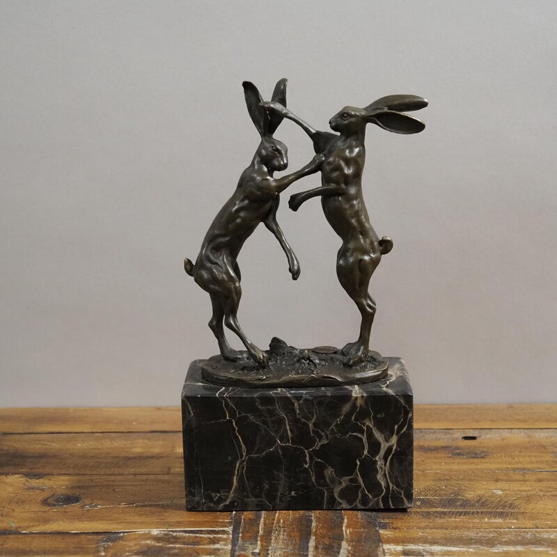 Hare Sculpture - Etsy