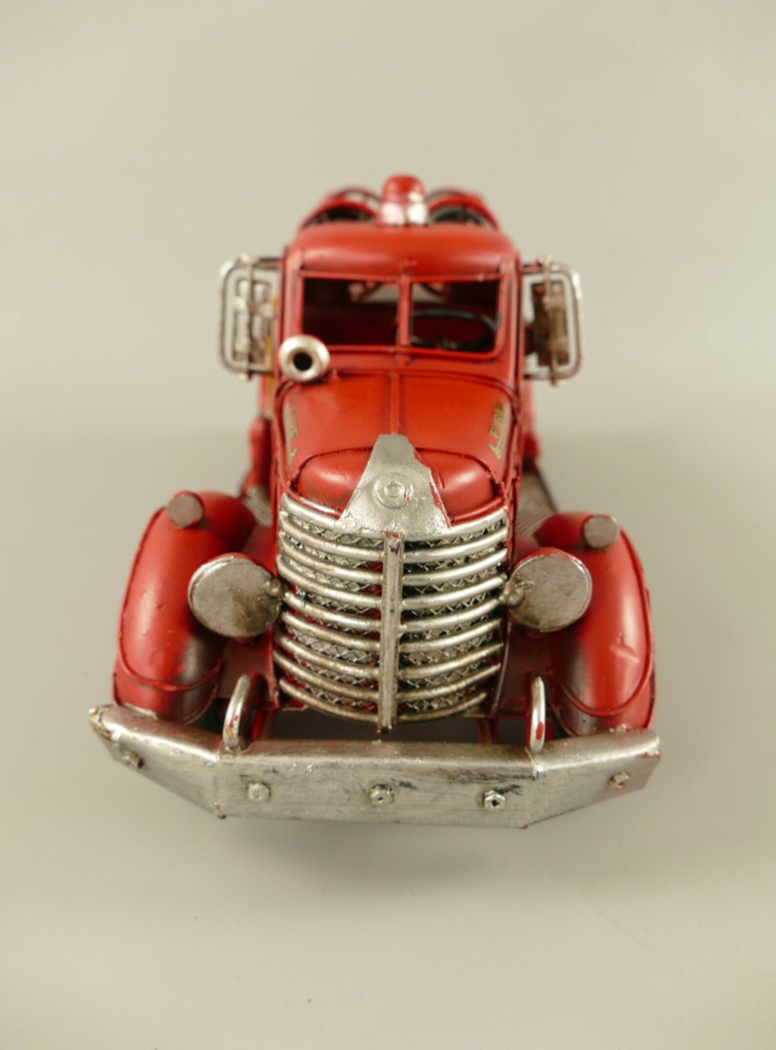 Classic Fire Engine in Antique Iron Finish - Etsy