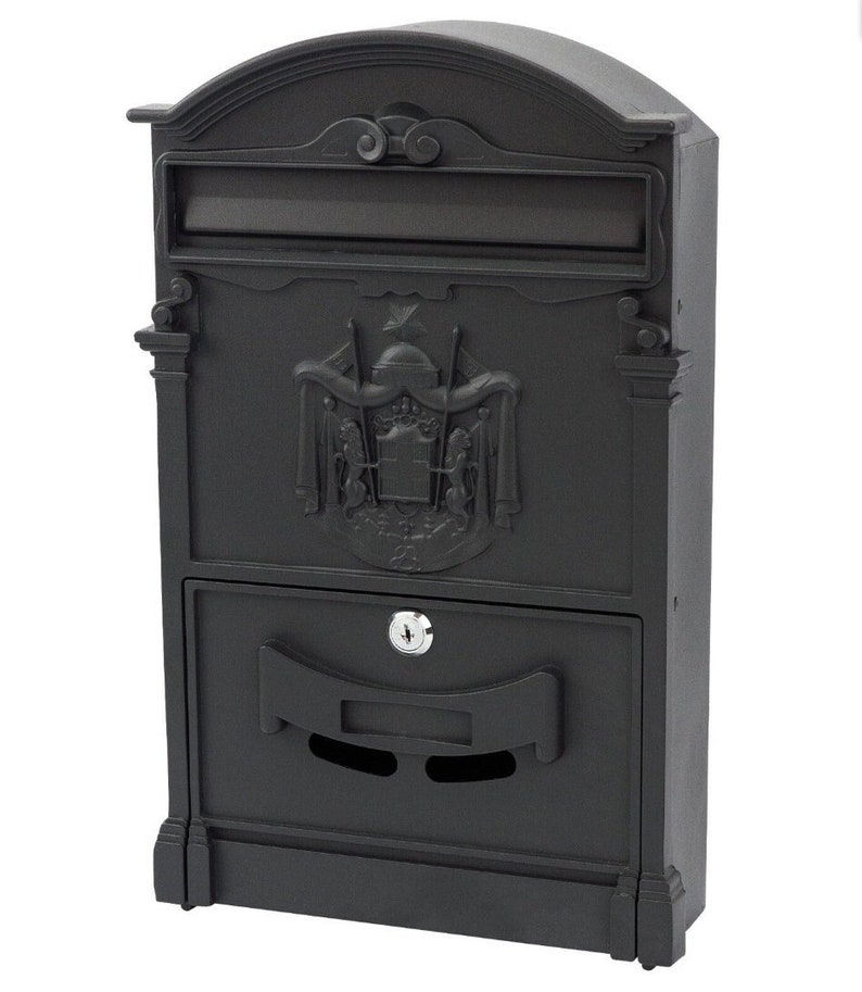 Classic Vintage Retro Wall Mounted Mailbox - Etsy