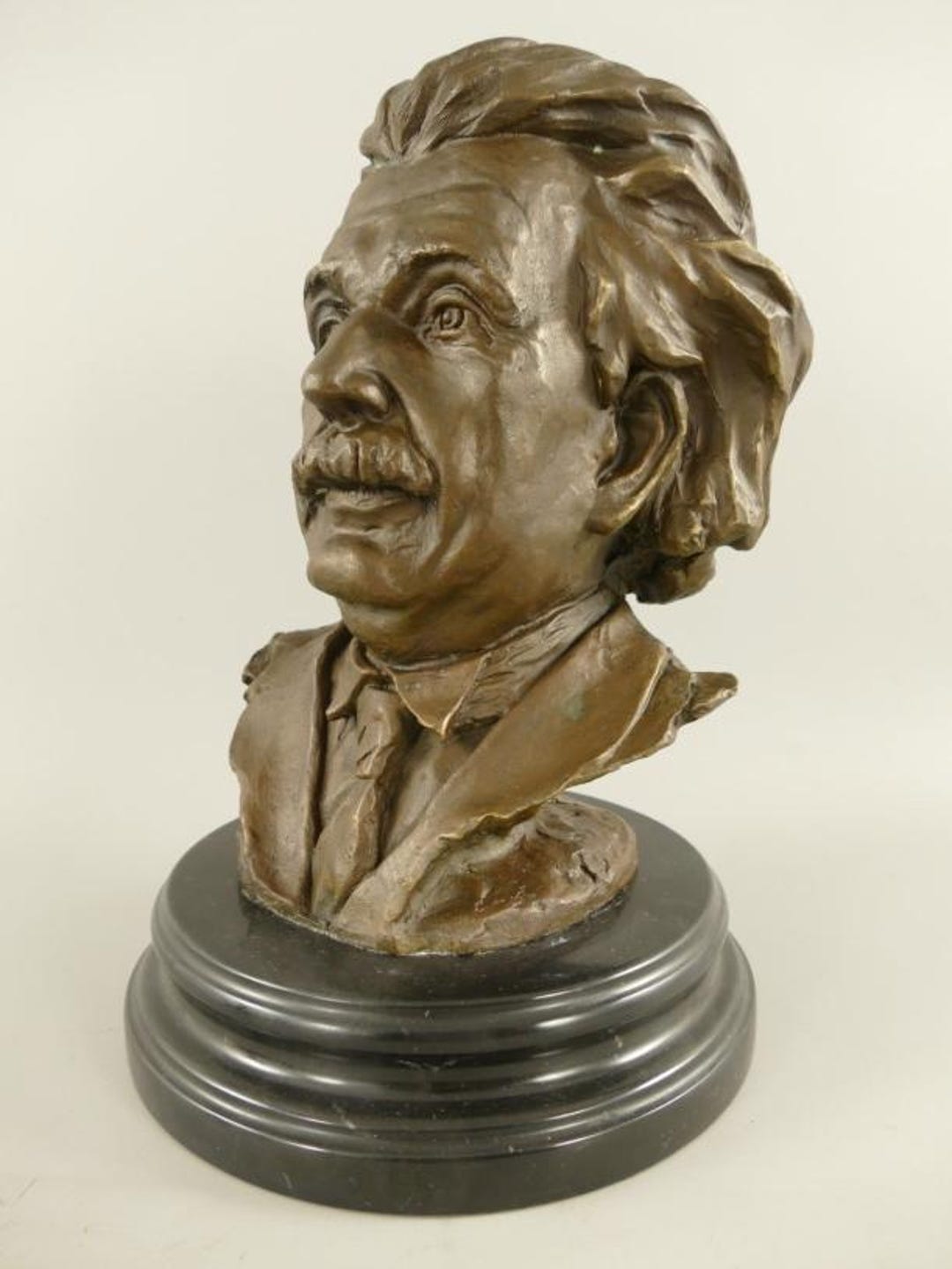 Bronze Bust of Albert Einstein – Handmade Sculpture of Famous Physicist ...