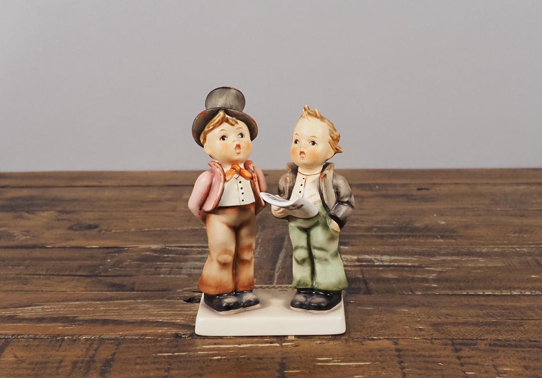Hummel Hum 130 Figurine *duet of Singing Couple *12 Cm. Goebel. Ref ...