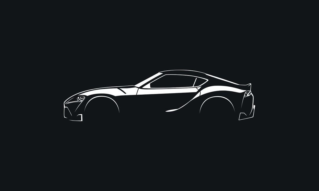 Supra MK5 Dxf Clipart Vector Clip Art Graphics Image Cut for - Etsy Canada