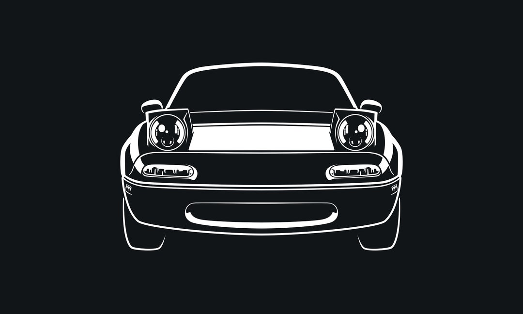Miata Dxf Clipart Vector Clip Art Graphics Image Cut for - Etsy UK