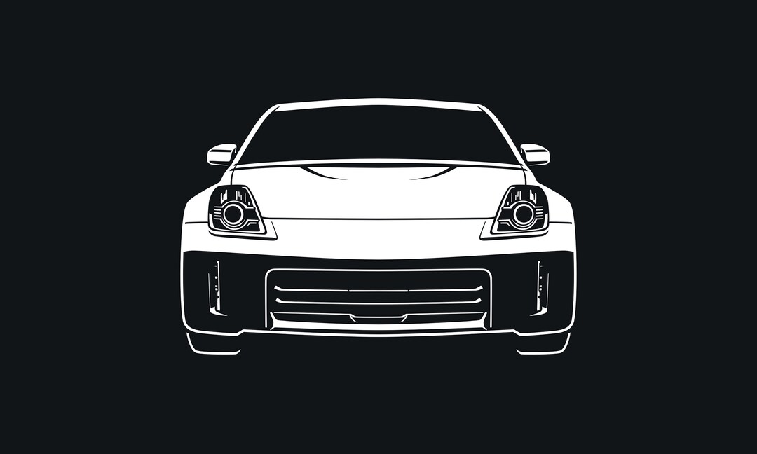 Nissan 350Z Dxf Clipart Vector Clip Art Graphics Image Cut for - Etsy ...
