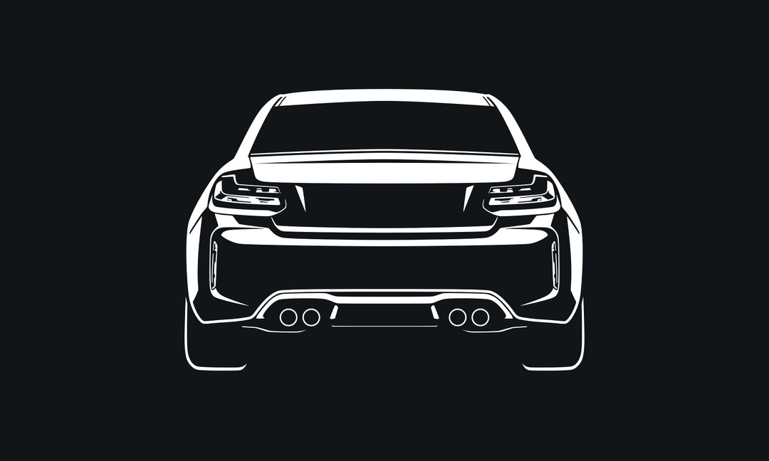 BMW M2 Dxf Clipart Vector Clip Art Graphics Image Cut for - Etsy