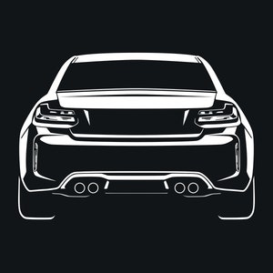 BMW M2 Dxf Clipart Vector Clip Art Graphics Image Cut for - Etsy