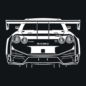 GTR Nismo Dxf Clipart Vector Clip Art Graphics Image Cut for - Etsy ...