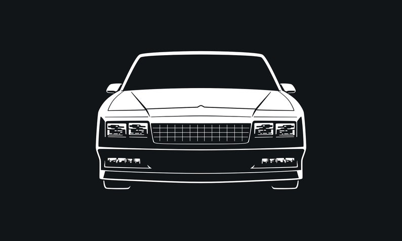 Monte Carlo 1988 Dxf Clipart Vector Clip Art Graphics Image - Etsy