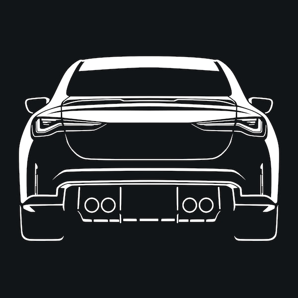 Bmw M4 Vector - Etsy