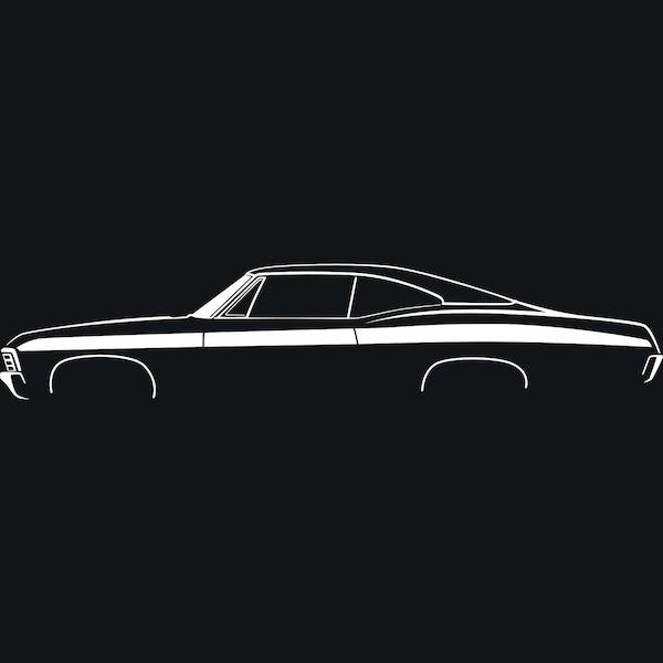 Impala Car Clipart - Etsy