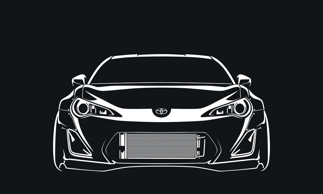 GT86 Dxf Clipart Vector Clip Art Graphics Image Cut for Print - Etsy