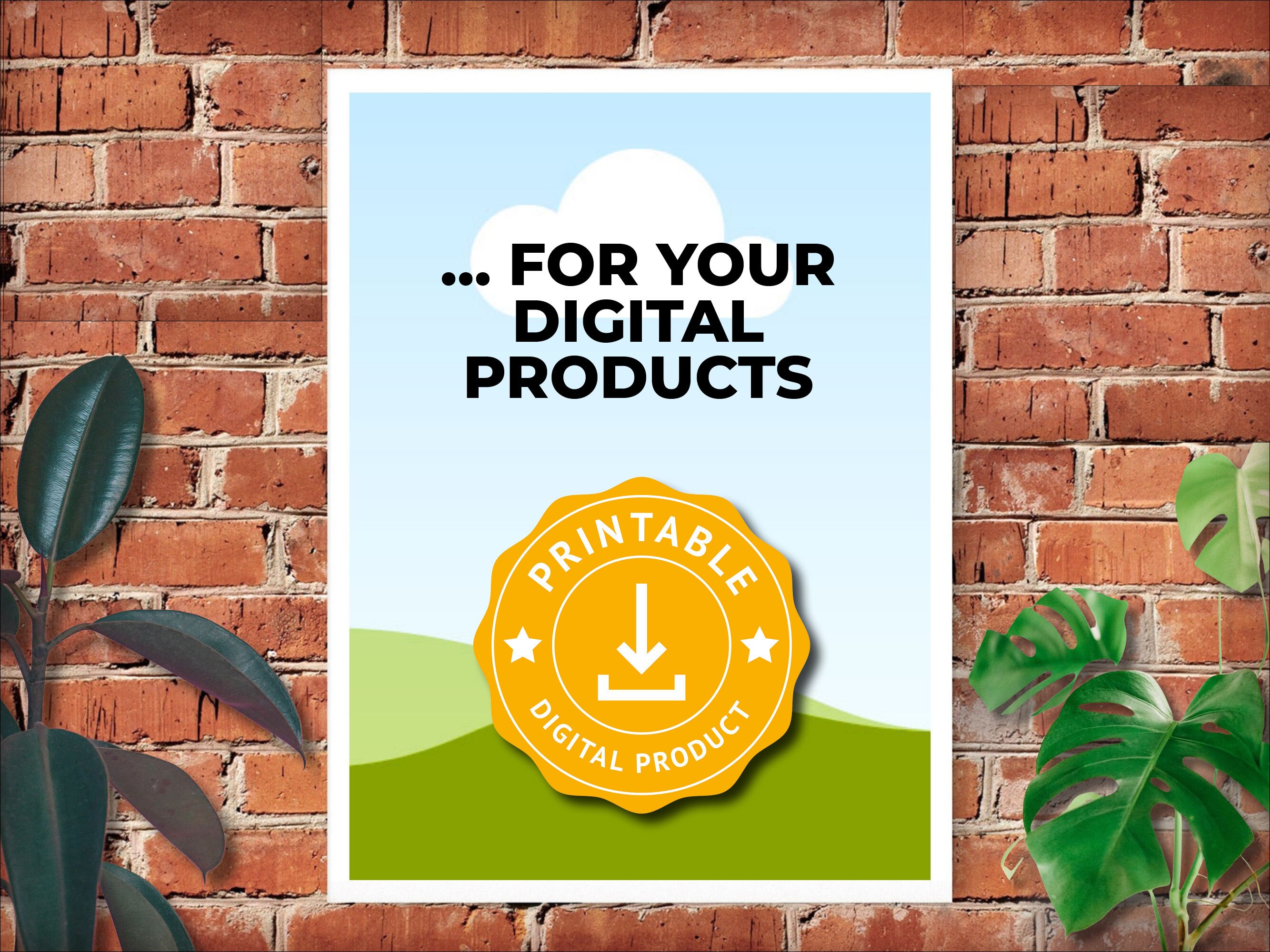 60 Png-sticker for Printable Digital Products for Your ETSY Listings - Etsy